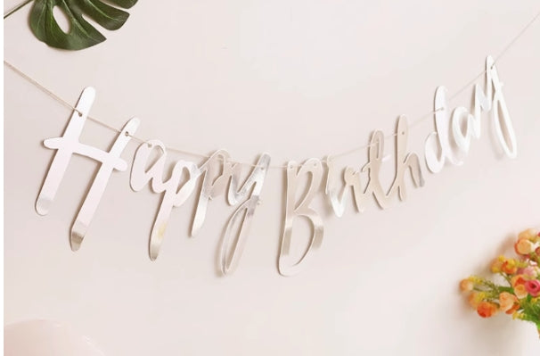 HB Banner | Silver – Baba Balloon