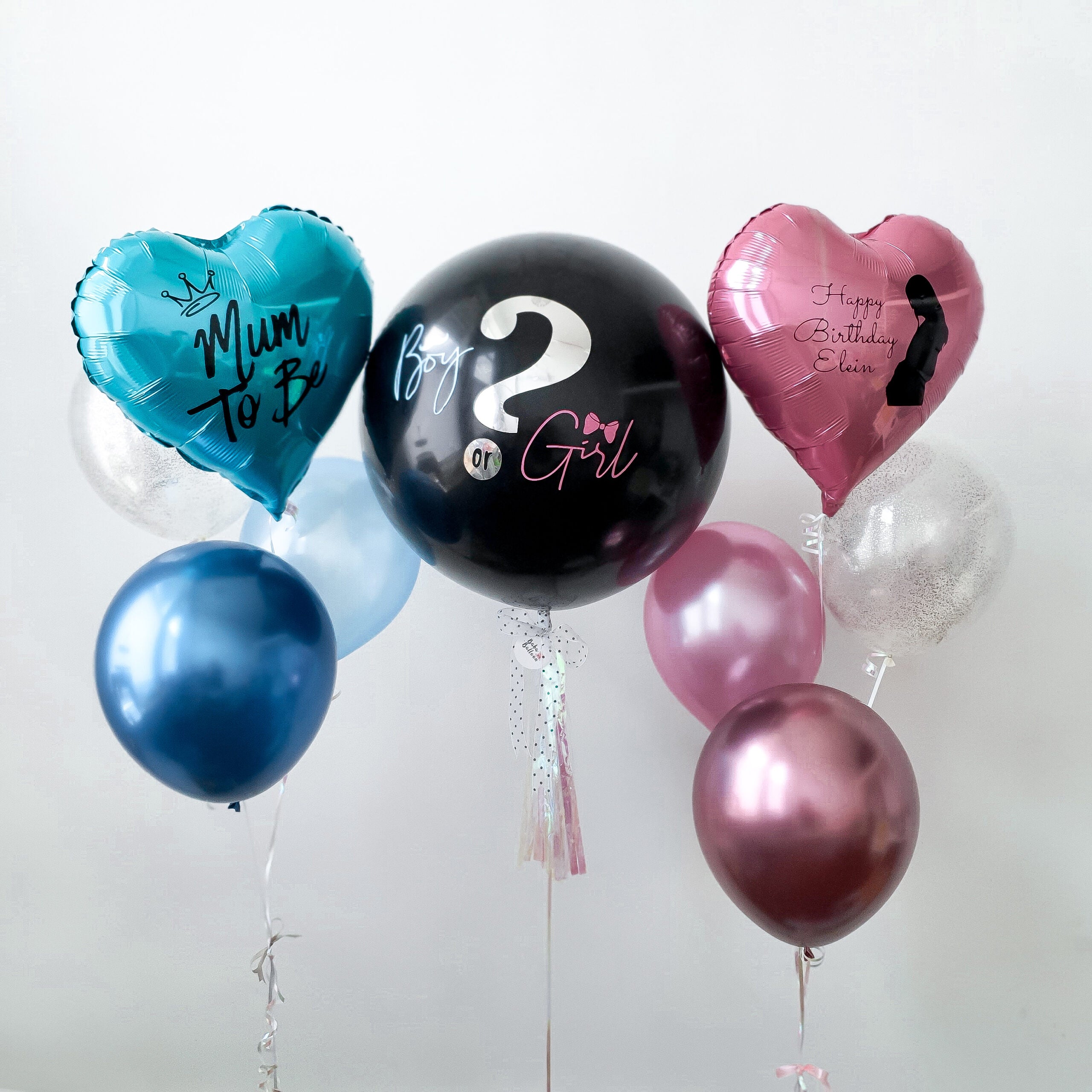 Gender Reveal Balloon Set – Baba Balloon