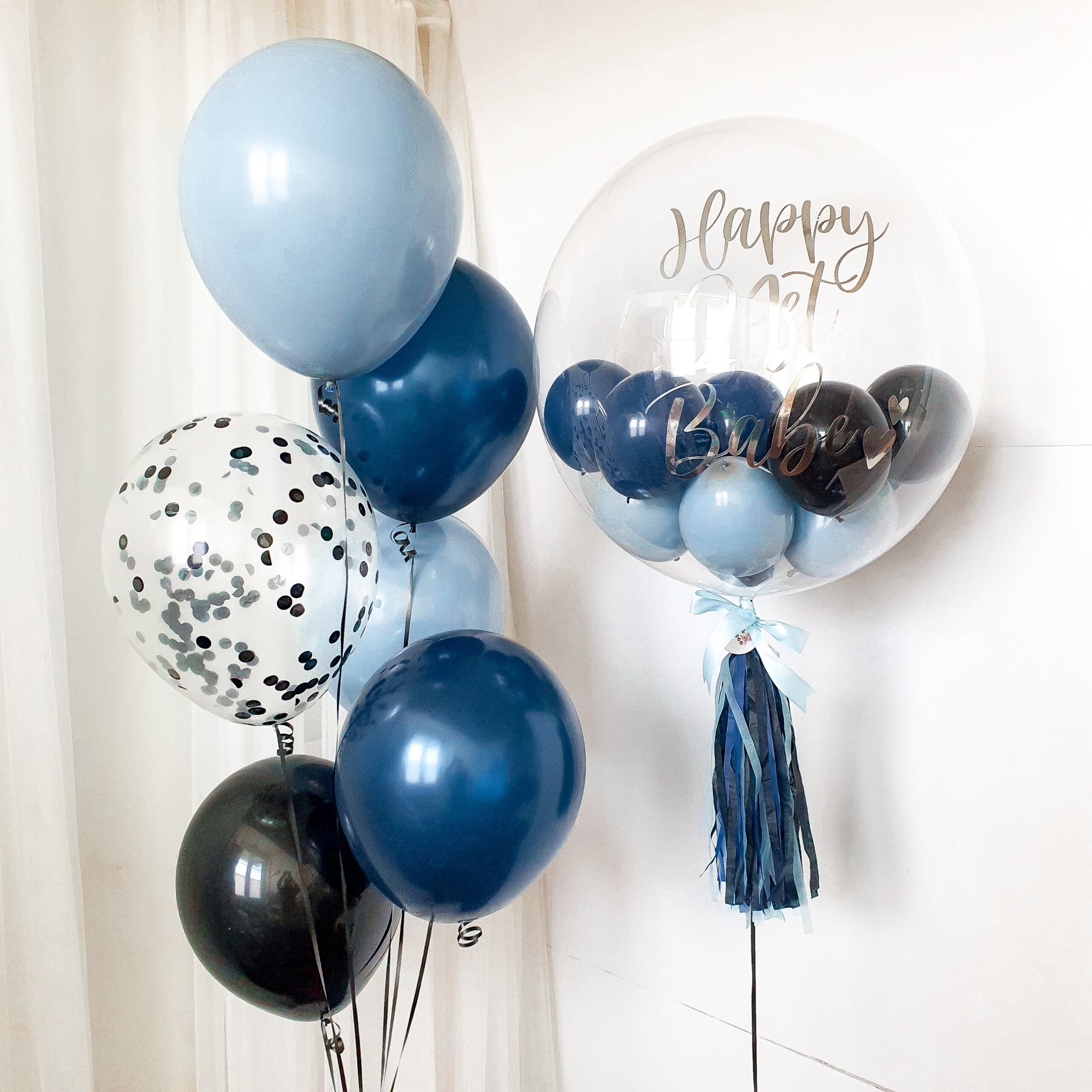 AWESOME | Dusty blue – Baba Balloon